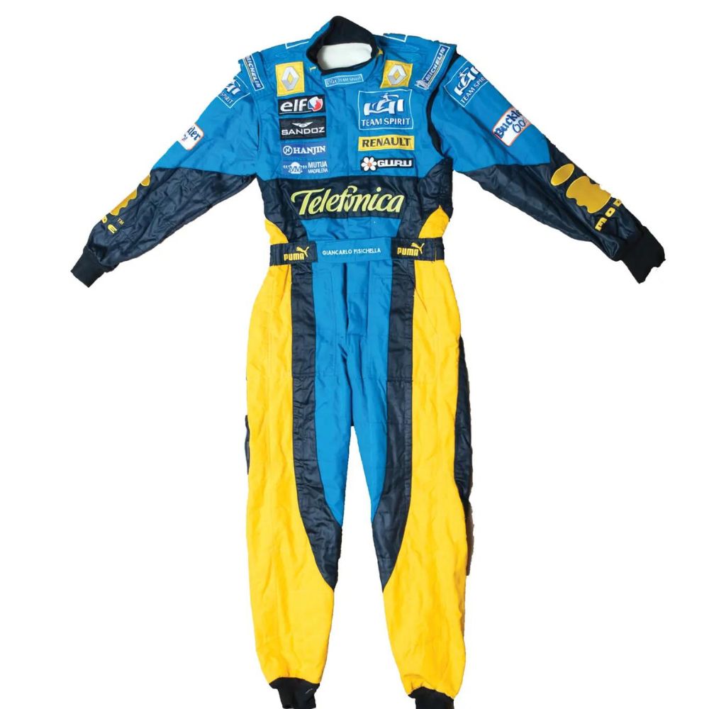 F1 Race Suit Giancarlo Fisichella Renault 2006s – Pulse Racegear
