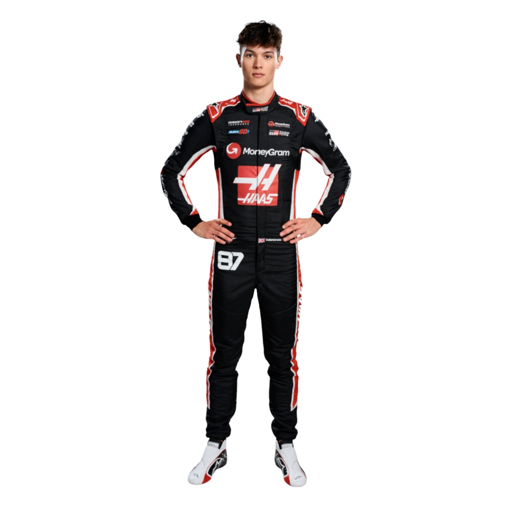 Ollie Bearman Haas F1 Team Race Suit 2025 – Pulse Racegear
