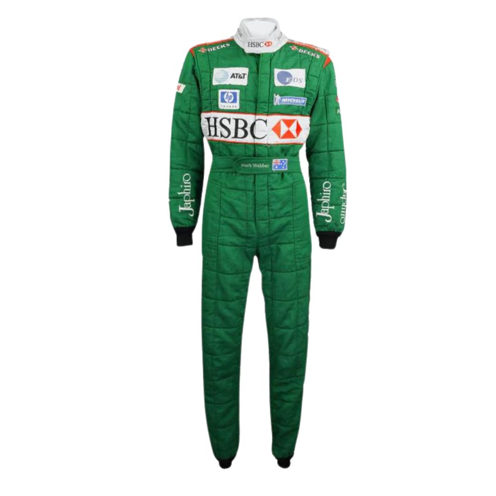 Mark Webber Jaguar F1 Race Suit 2003s – Pulse Racegear