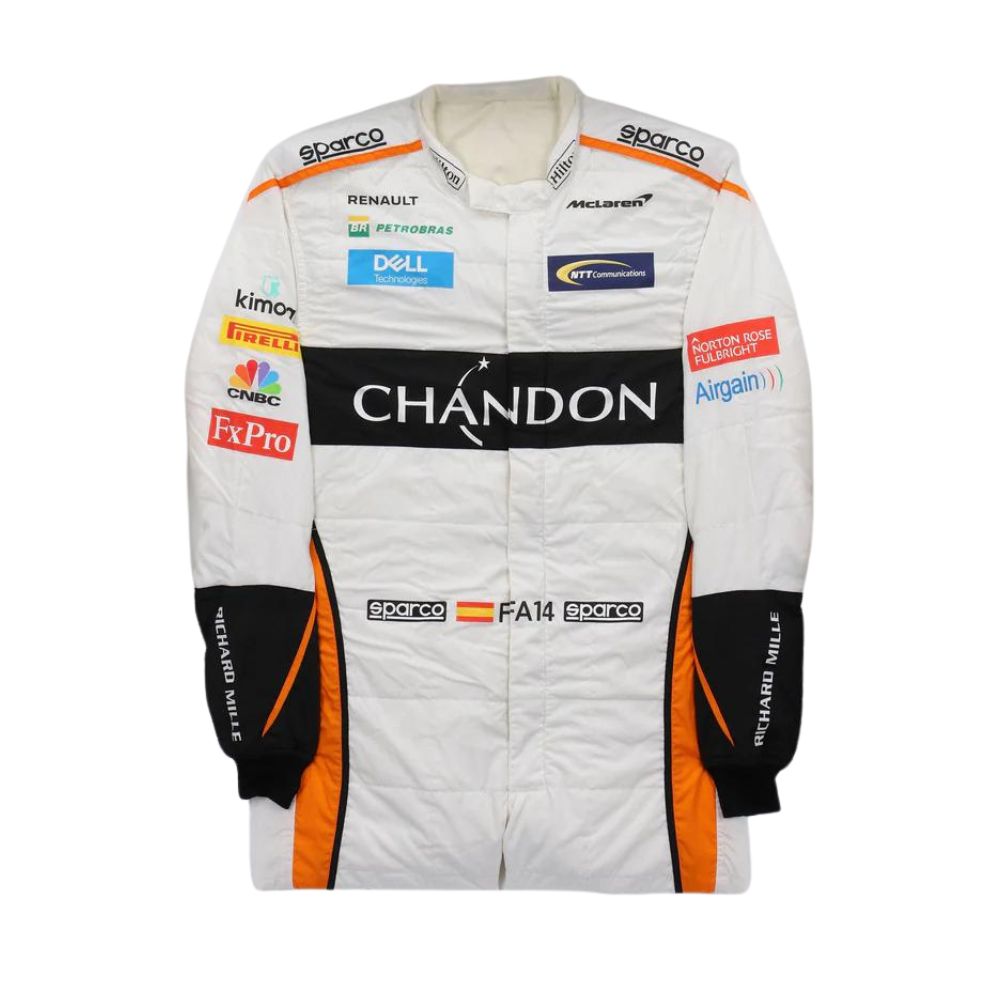 Formula 1 Race Suit Replica Fernando Alonso Mclaren 2018 – Pulse Racegear